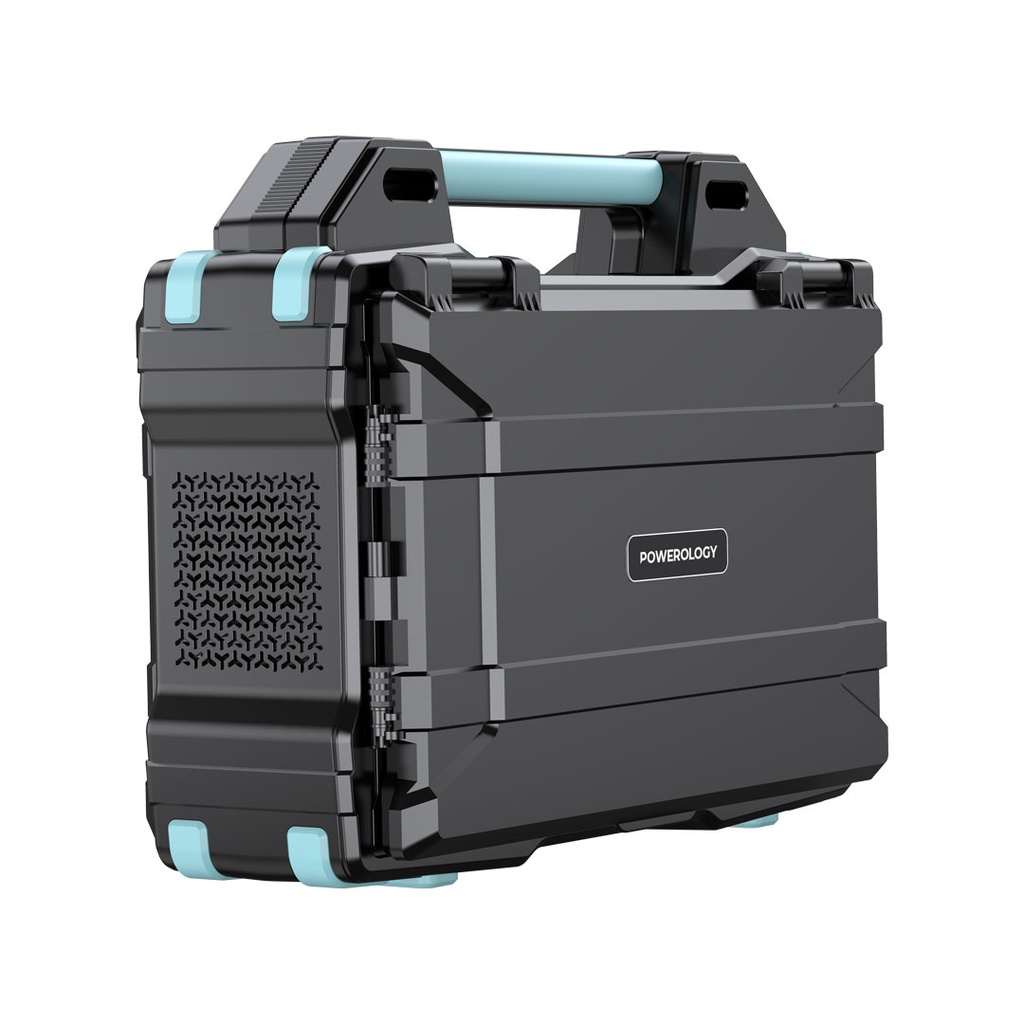 Powerology Portable Solar Power Generator 284Wh 400W Quick Charge